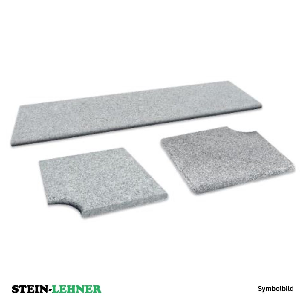 Diamond Grey- Poolumrandung 8×4 m inklusive Ecken (Set) – Stein-Lehner